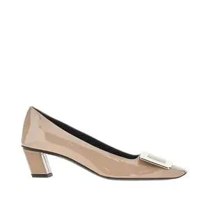 ROGER VIVIER Belle Vivier' Patent Leather Pumps - Grey