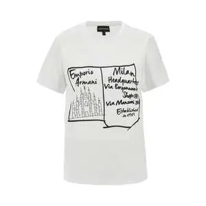 Emporio Armani Patched Tops For Women