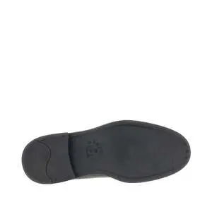 Emporio Armani Grained Leather Chelsea Boots