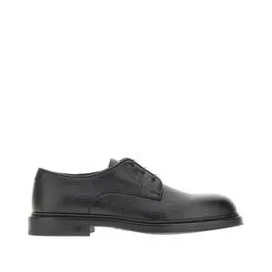 Emporio Armani Grained Leather Derby Shoes