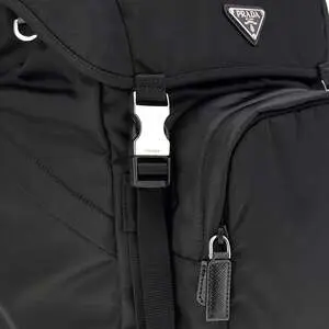 Prada Re-nylon Backpack With Triangle Logo