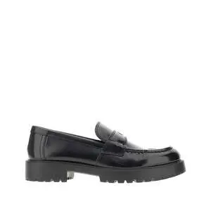 Tory Burch Spazzolato Leather Loafers With Lug Sole