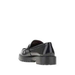 Tory Burch Spazzolato Leather Loafers With Lug Sole