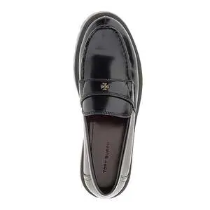 Tory Burch Spazzolato Leather Loafers With Lug Sole