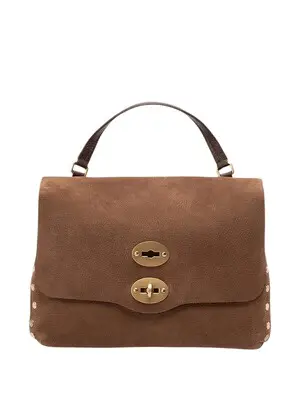 ZANELLATO Shoulder Bag Postina Jones Nabuk - Brown