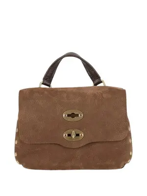 ZANELLATO Postina Jones Nabuk Bag - Brown