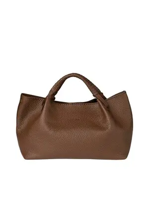 VISONA` Handbag - Brown