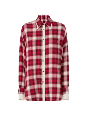 Pinko Clivia Tinto Filo Check Shirt