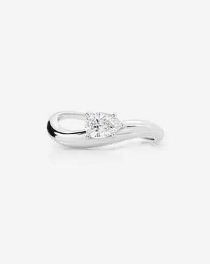 Ring Concierge Ring Concierge Lab Diamond Petite Movement Cloud Ring One-color
