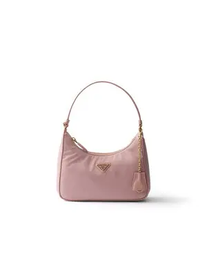 Prada Re-edition 2005 Re-nylon And Saffiano Mini Bag - Pink