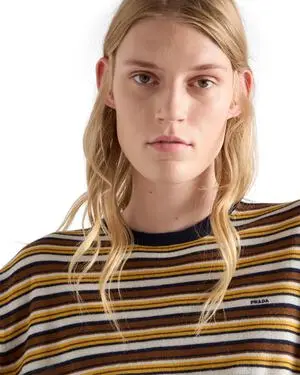 Prada Striped Cashmere Sweater