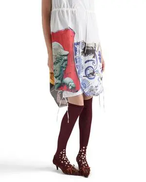 Prada Printed Compact Fabric Dress