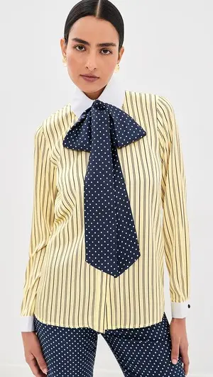 Françoise Nokia Button Down Shirt