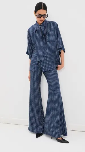 Françoise Zaoua Pants - Marine