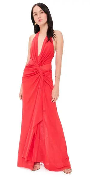 Bec & Bridge Xanthi Maxi Dress - Flame