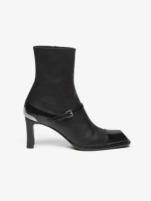 Alexander McQueen Niko Ankle Boot - Black