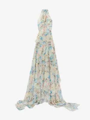 Alexander Mcqueen Floral Evening Dresses For Women