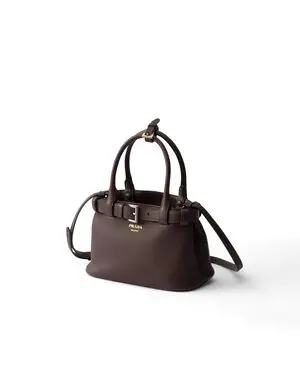 Prada Small Leather Buckle Bag