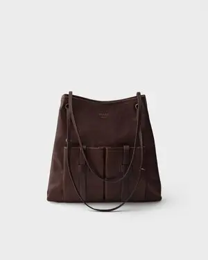 Prada Route Large Leather Bag