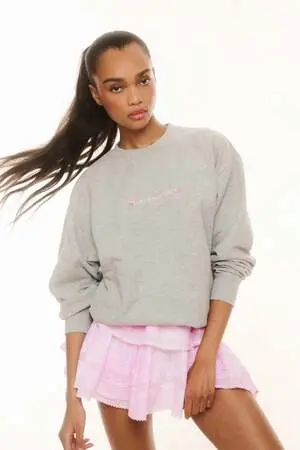 LoveShackFancy Palo Pullover - Granite