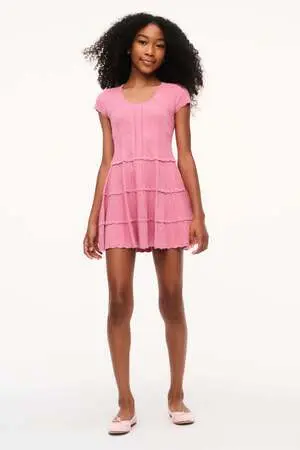 LoveShackFancy Tween Stretch Pointelle Reigh Dress