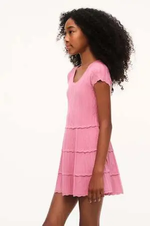 LoveShackFancy Tween Stretch Pointelle Reigh Dress