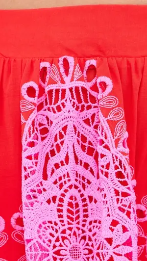 Borgo De Nor Rhea Lace Skirt