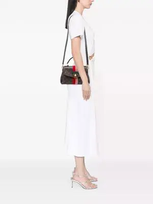LOUIS VUITTON Monogram Georges Bb Satchel - Brown