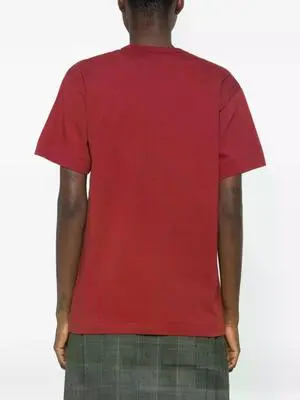 Play Comme Des Garcon Crewneck T-shirt With Heart Patch