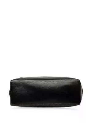 Loewe 2016 Bicolor Leather Velazquez Twist Top Handle Bag Satchel