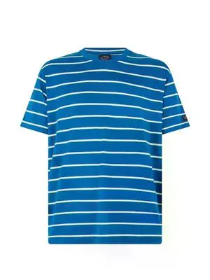 Paul & Shark Striped Short-sleeve T-shirt - Blue