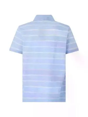 Paul & Shark Striped Cotton Polo Shirt