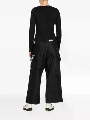 Y3 Fitted Long-sleeve T-shirt