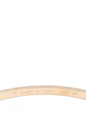 Cartier 18k Rose Gold Screw Motif Love Bracelet