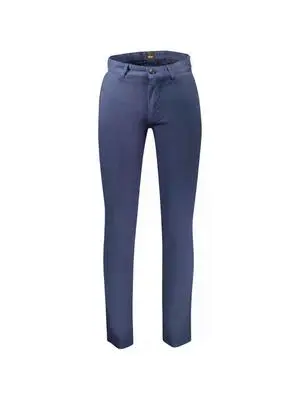 BOSS Slim-fit Chino Trousers - Blue