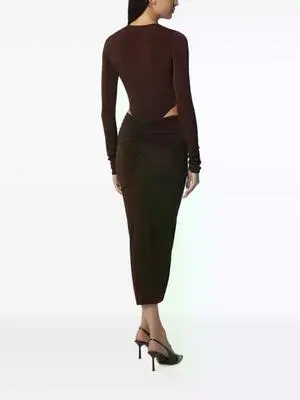 Andamane Heloise Cut-out Midi Dress