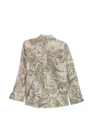Liu Jo Paisley Print Long Sleeve Shirt