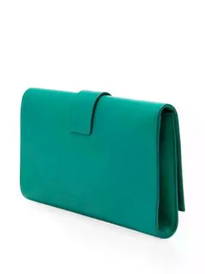 Saint Laurent 2020 Leather Chyc Ligne Clutch Bag