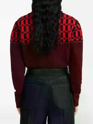 Marni Jacquard-knitted Cardigan