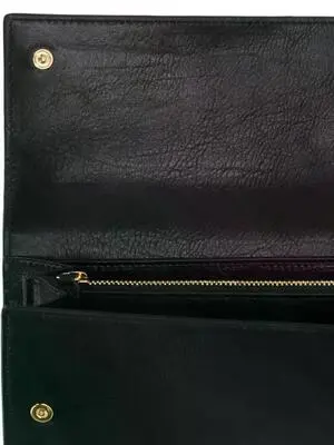 GIANNI CUCCUINI Logo-plaque Foldover Wallet