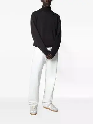 ROBERTO COLLINA Ribbed-knit Roll-neck Sweater
