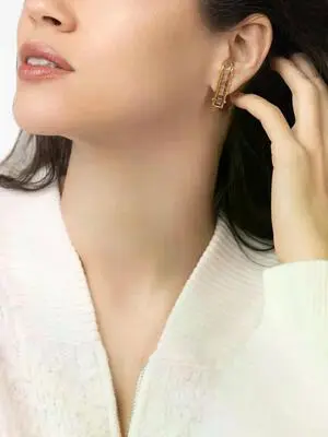 DENISE CASSOU Diamond Cage Earrings - Gold