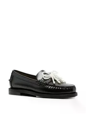 SEBAGO Bow Embellished Loafers