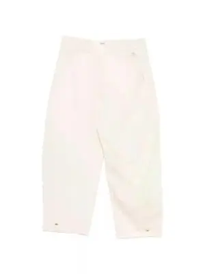 Liu Jo Logo Plaque Cropped Trousers