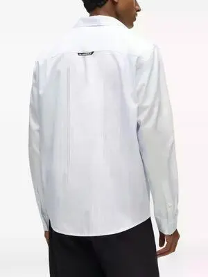 Karl Lagerfeld Kameo Classic Cotton Shirt - Blue