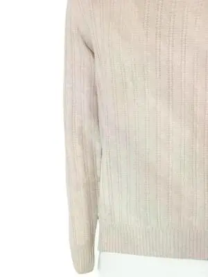 CRUCIANI Ribbed-knit Crew-neck Sweater