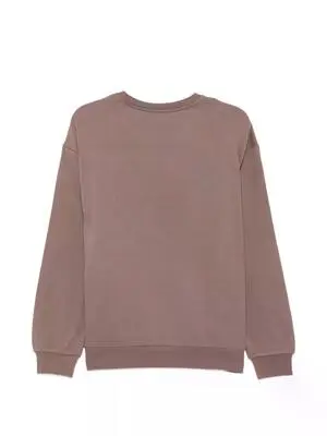 Liu Jo Rhinestone Embellished Drop Shoulder Sweatshirt