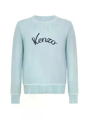 Kenzo Logo Embroidered Sweater