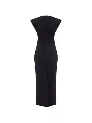 Acler Koda Floral-appliqué Midi Dress
