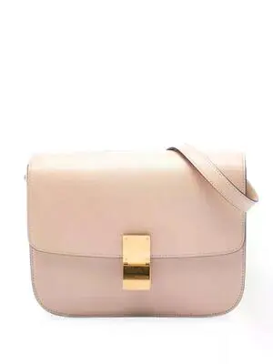 Celine Medium Calfskin Classic Box Crossbody Bag - Pink